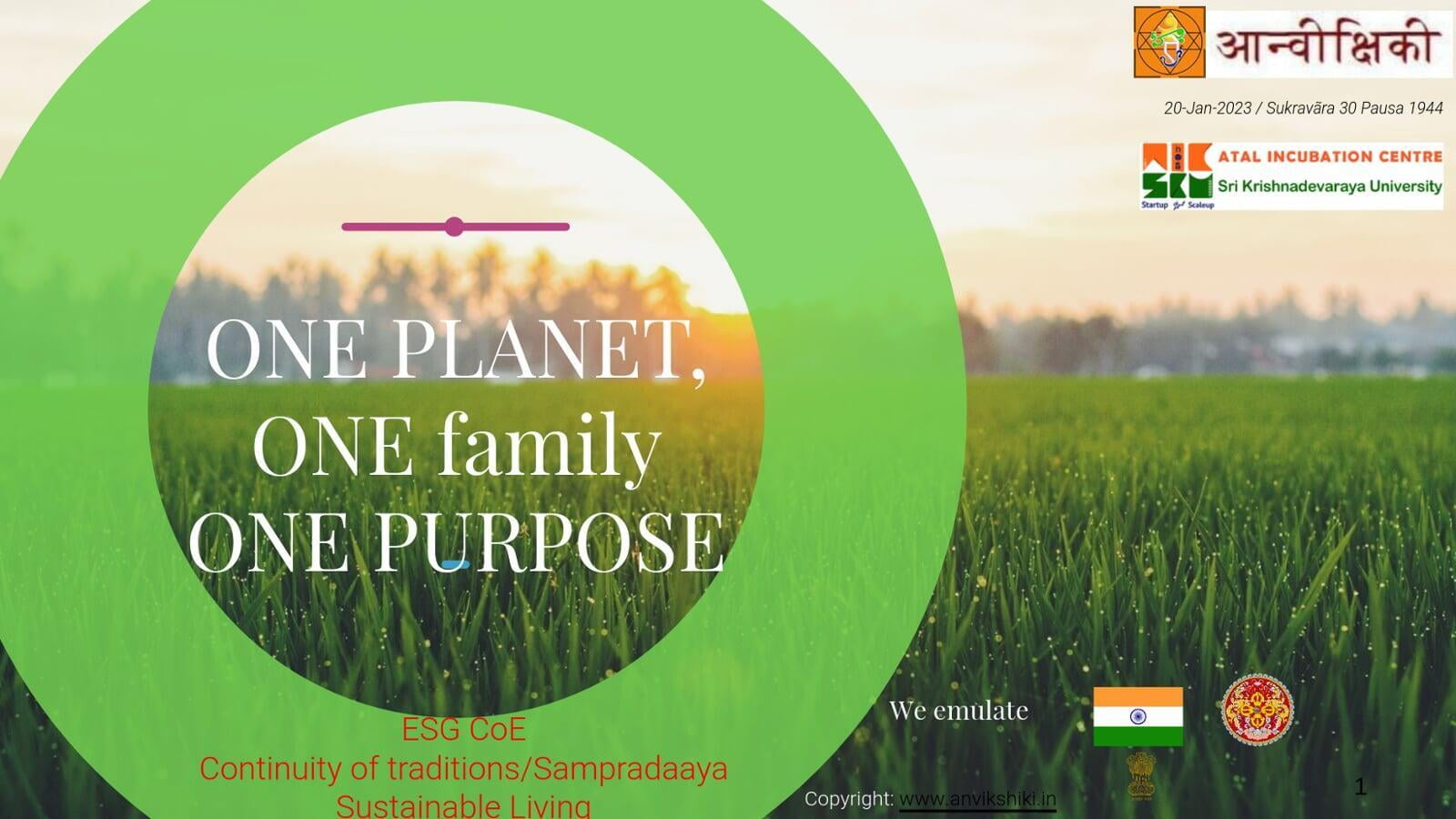 ESG CoE | आन्वीक्षिकी सर्वज्ञा Ānvīkshikī Sarvajnā ཨན་ཝིཀ་ཤི་ཀི་ སར་ཝཇ་ན།